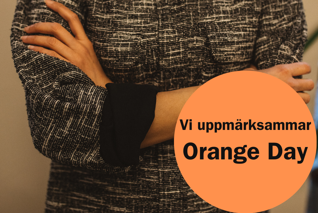 Vi uppmärksammar Orange Day - Göteborgs stadsmission